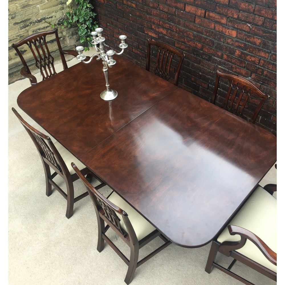 Mahogany Dining Table - Websters Distinctive Furniture
